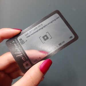300 Pcs Transparent Business Card Clear Boutique Card - Etsy