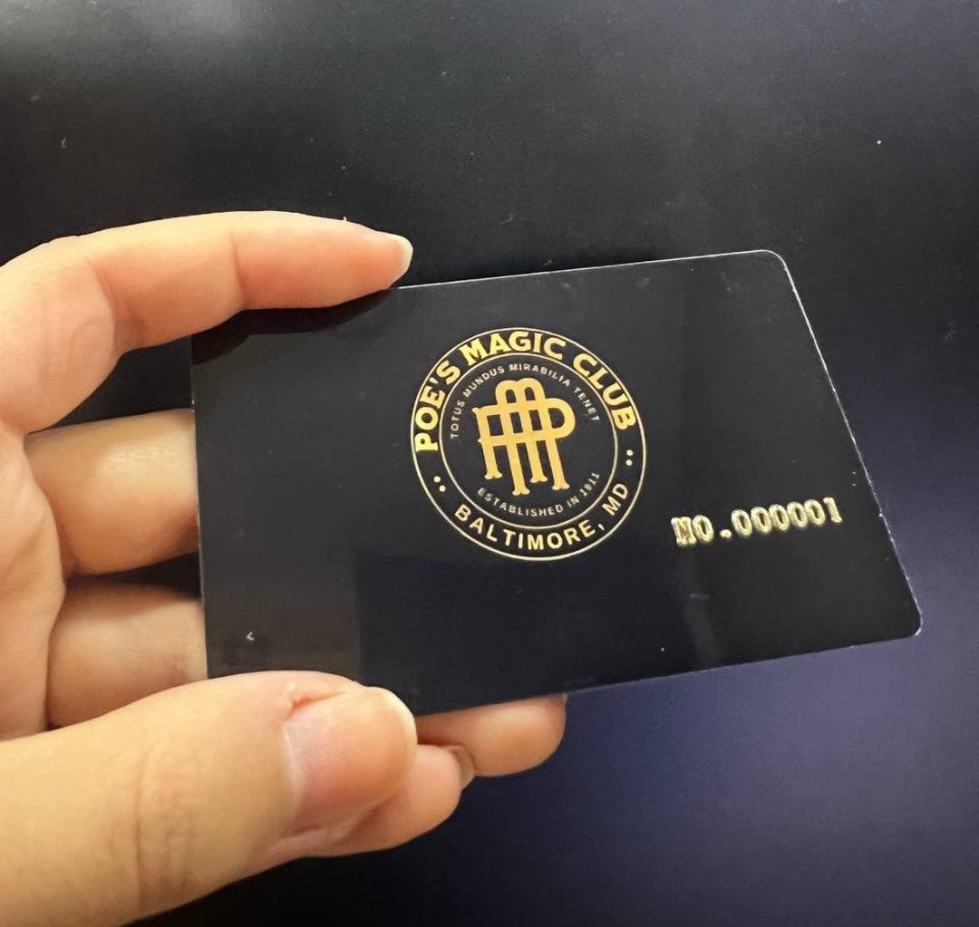 50 Pcs - Plastic Card Embossing - ID Card - Membership Cards - Embossed ...