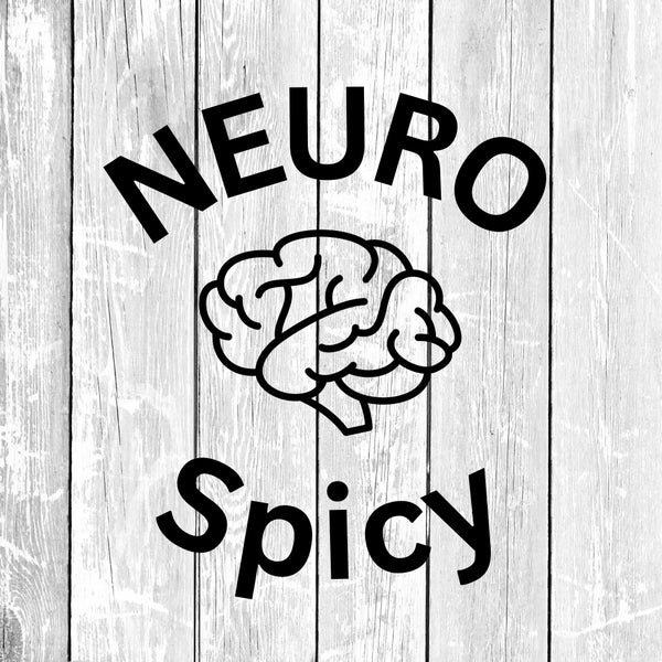 Neuro Spicy Svg - Etsy Canada
