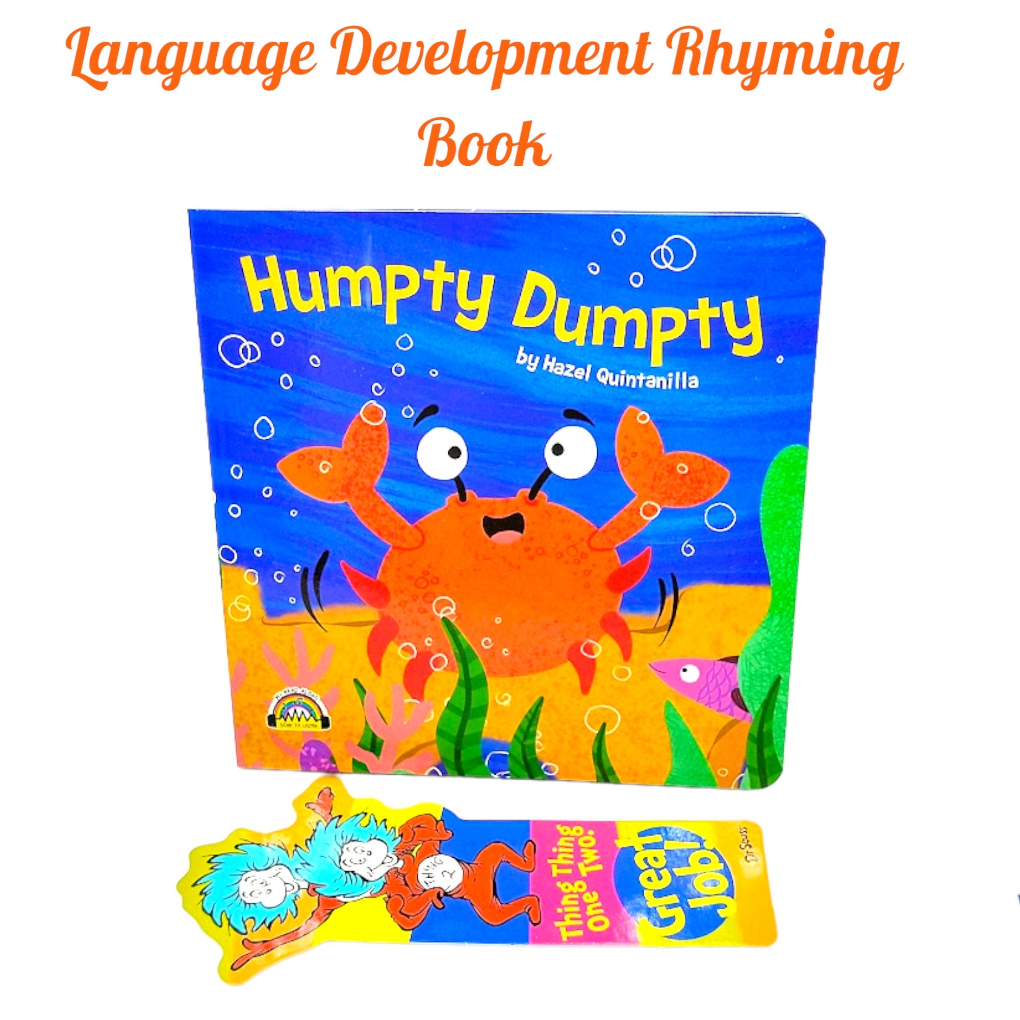 Set of 4 Language Development Rhyming Books: Humpty Dumpty, Twinkle ...