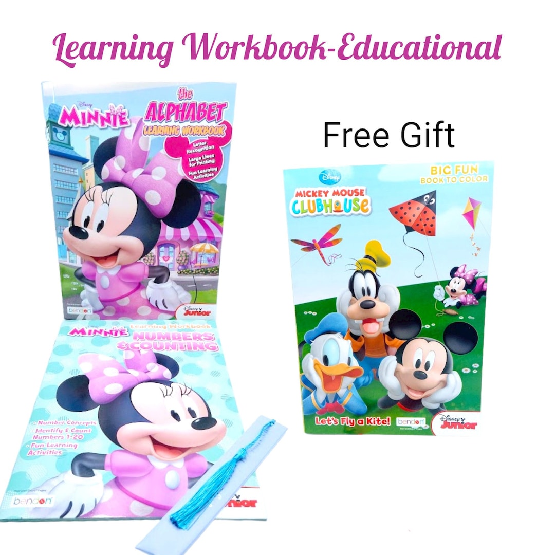 Alphabet & Numbers Workbook Set | Preschool 1–20 Counting + Letter ...