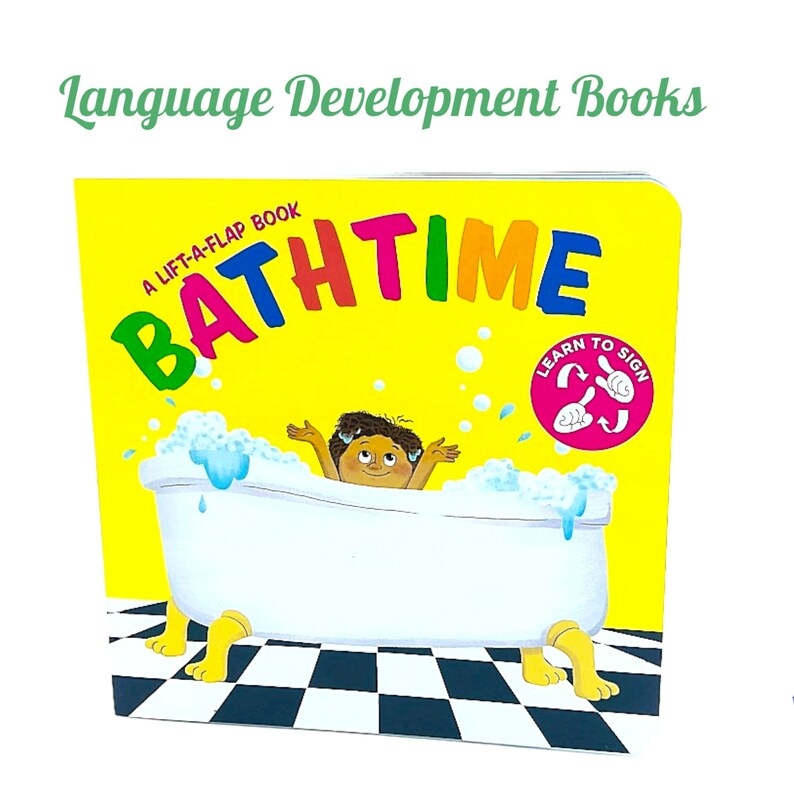 Language Development Rhyming Books Set of 4 (meal, Bath, Bed & Play ...