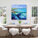 Large Abstract Ocean View Seascape Oil Painting Modern Landscape ...