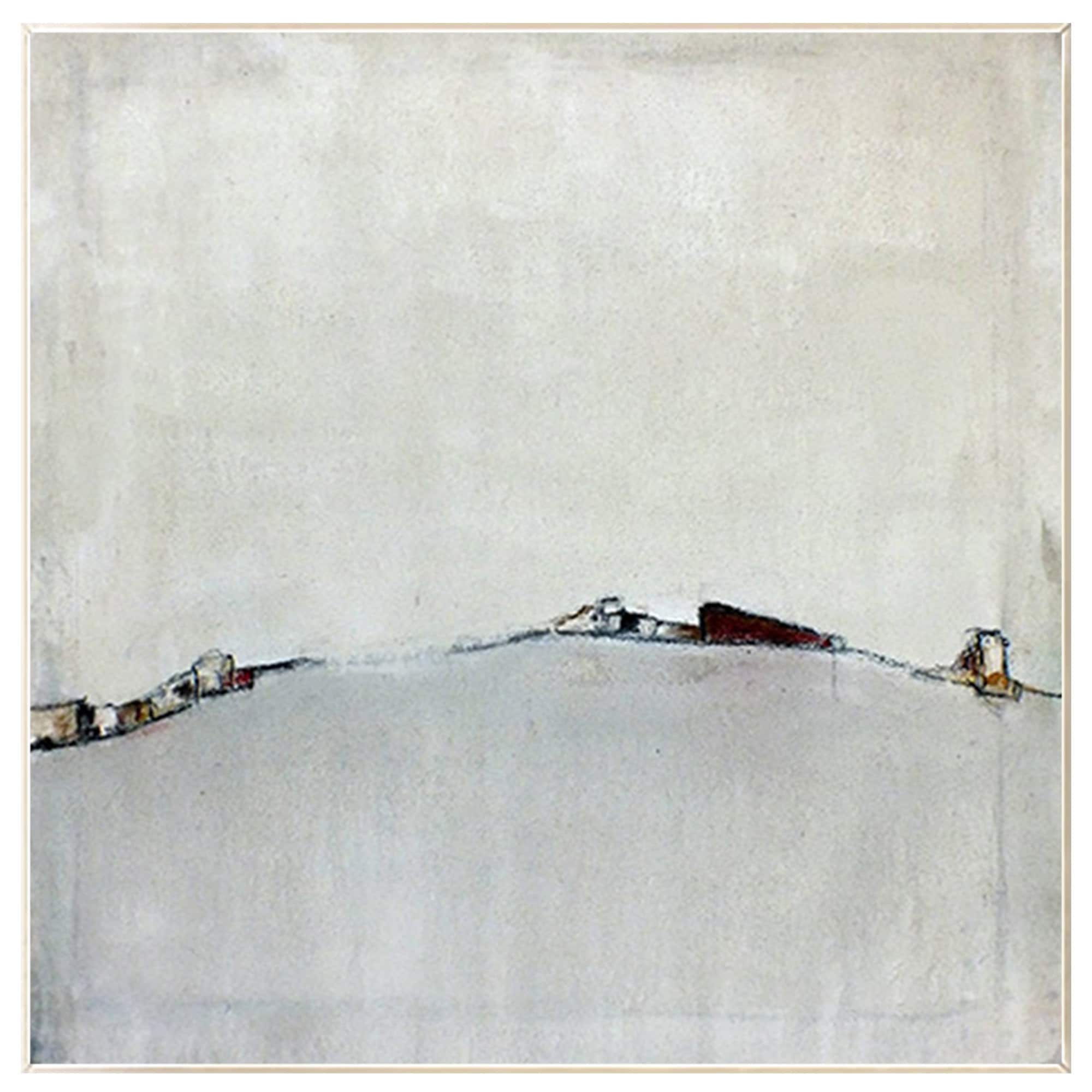 Modern Abstract Original Minimalist Landscape Expressionism Large Oil ...