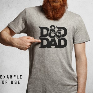 Dungeons and Dragons D&D DAD SVG Cut File Father's Day - Etsy