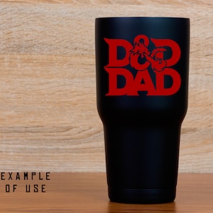 Dungeons and Dragons D&D DAD SVG Cut File Father's Day - Etsy