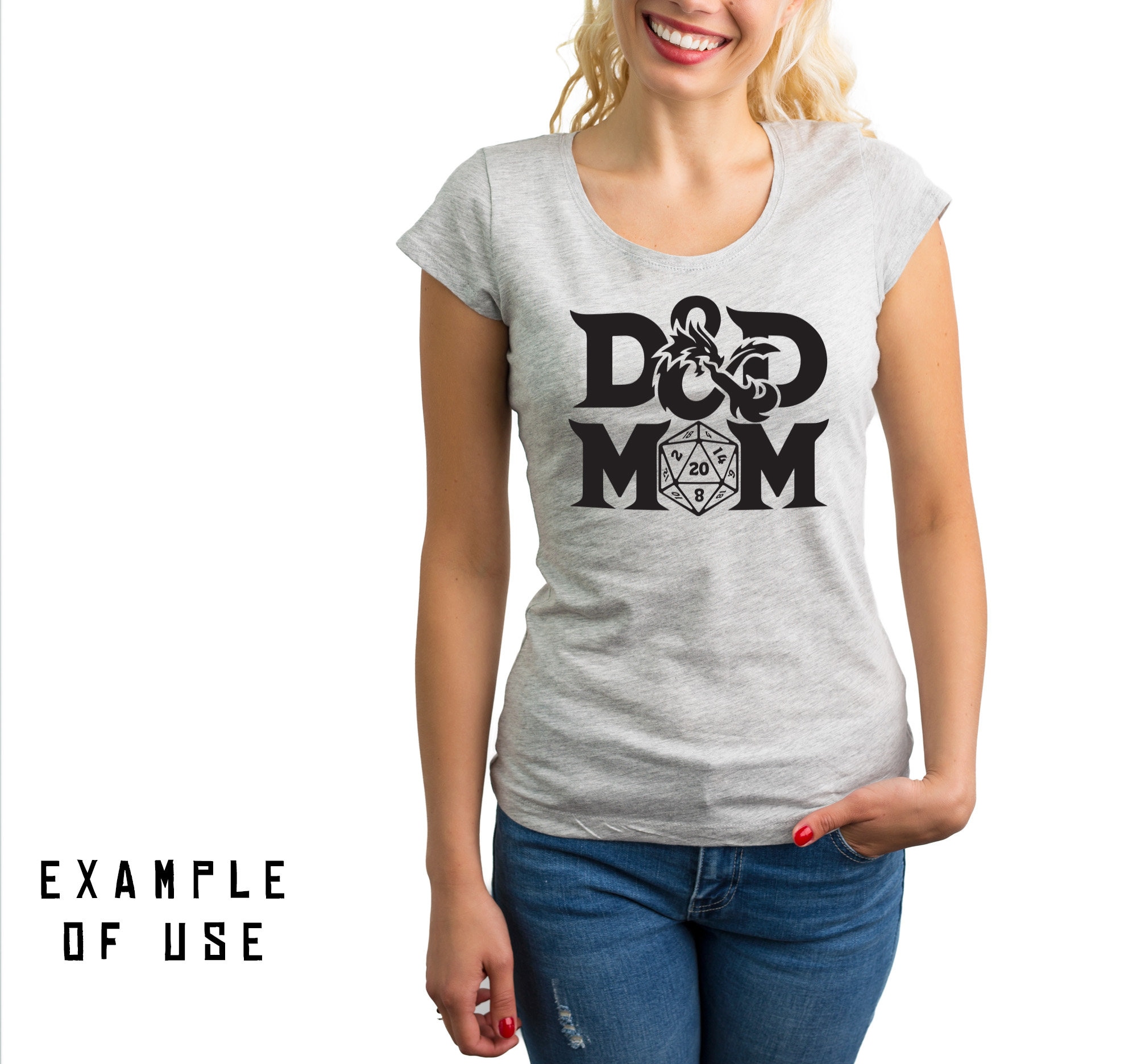 Mother's Day Dungeons and Dragons D&D MOM SVG Cut File - Etsy