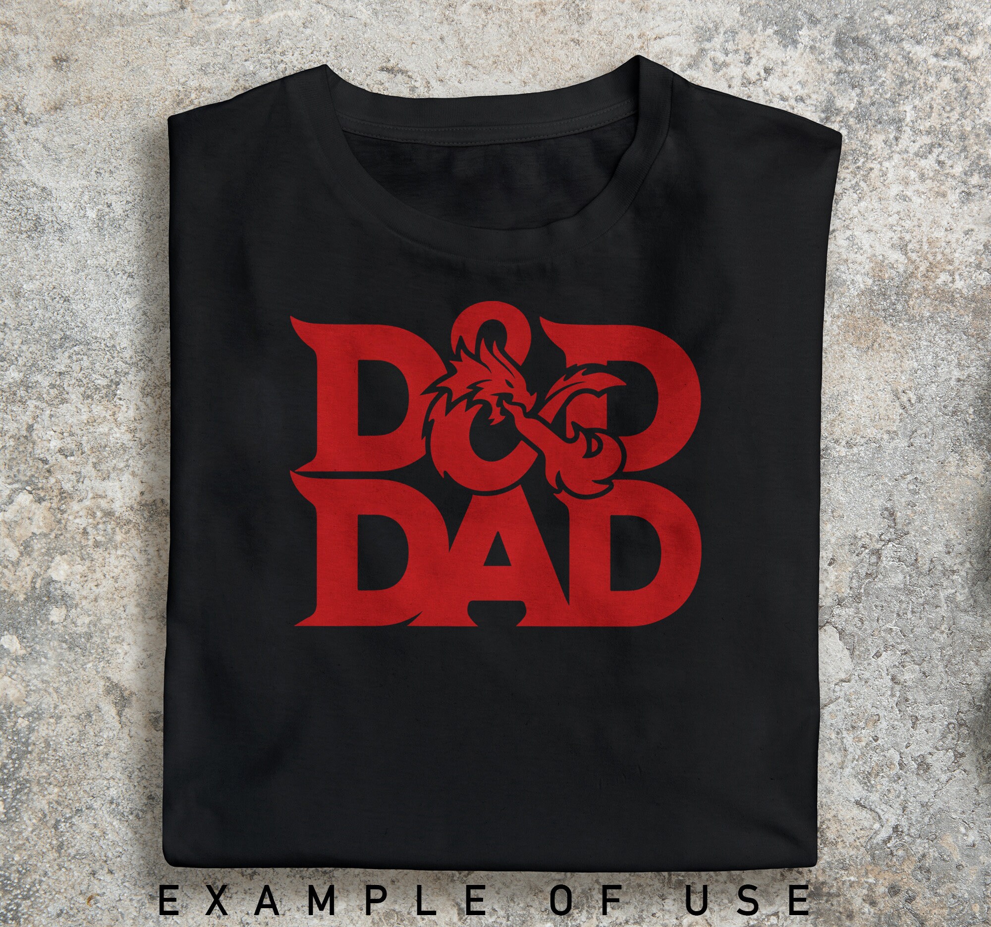 Dungeons and Dragons D&D DAD SVG Cut File Father's Day - Etsy