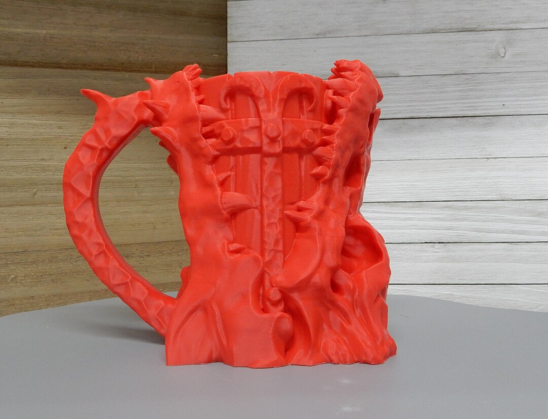 Dragon Skull Stein Mug Distinctive RPG Fantasy Beverage Koozie RPG DND ...