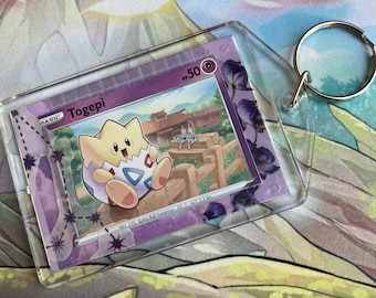 Togepi Keychain - Etsy