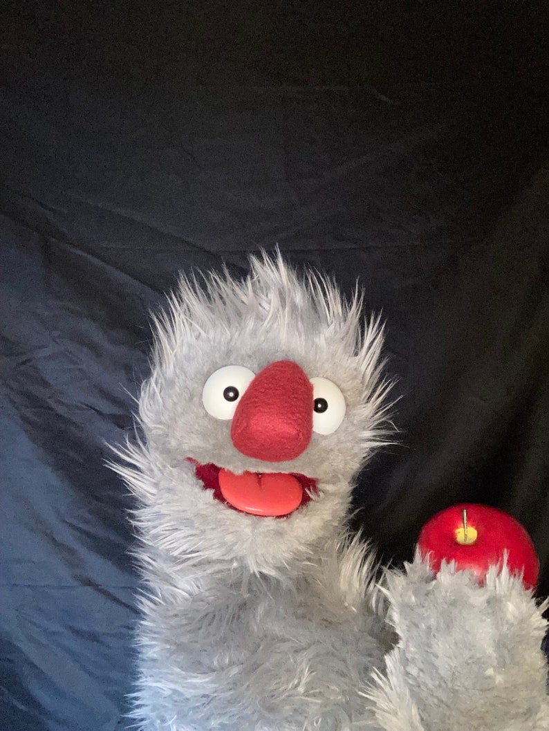 Live Hands Sack Puppet Mr. Gray - Etsy