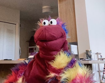 Live Hand Sack Monster Puppet - Etsy