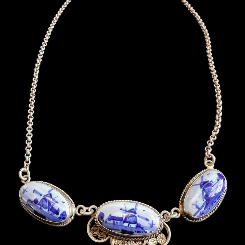 Dutch Blue Delft Bracelet - Etsy