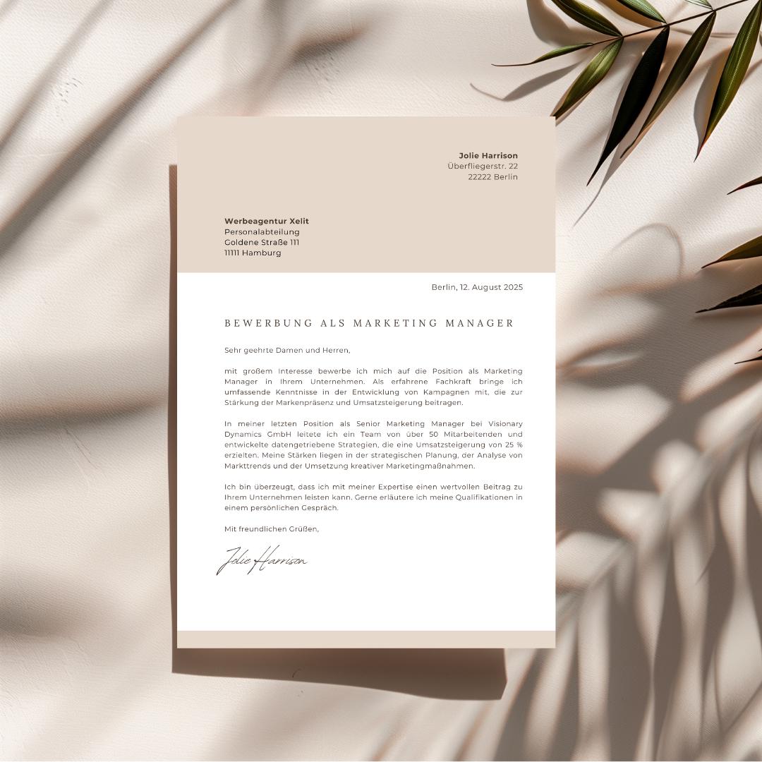 Beige Resume Template Professional CV Canva Template Creative Resume ...