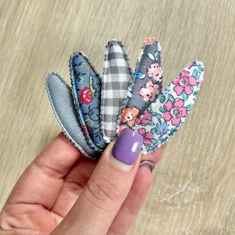 Embroidery Hair Clip - Etsy