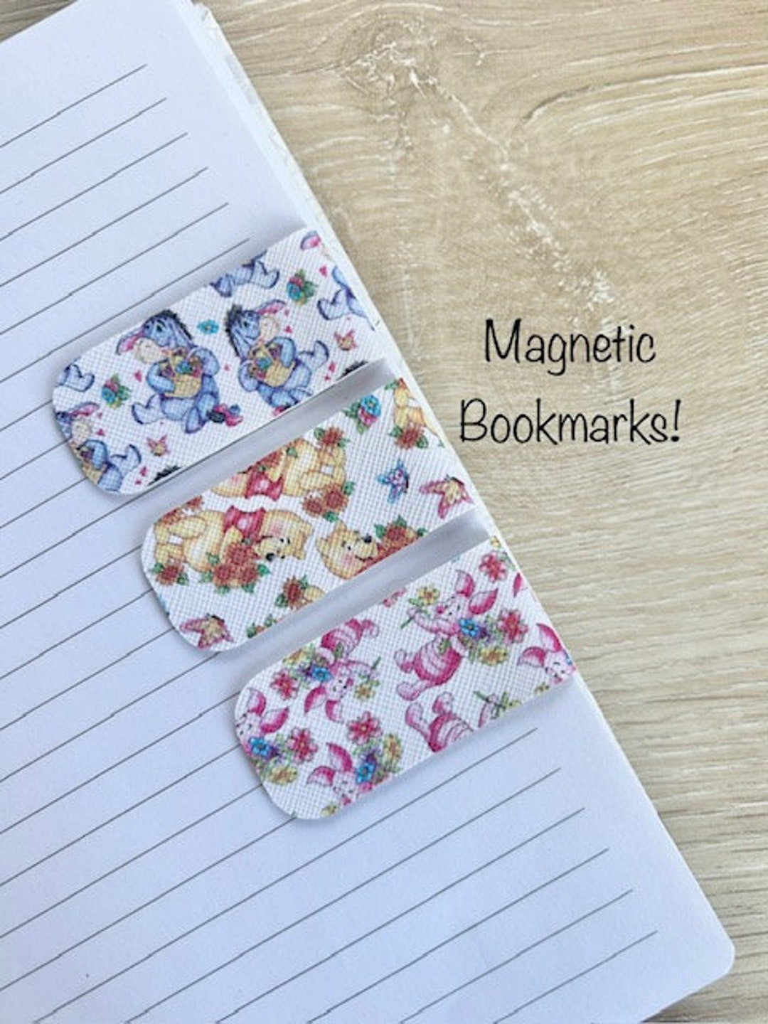 Winnie the Pooh Magnetic Bookmark | Magnetic | Teacher Gift | Bookish ...