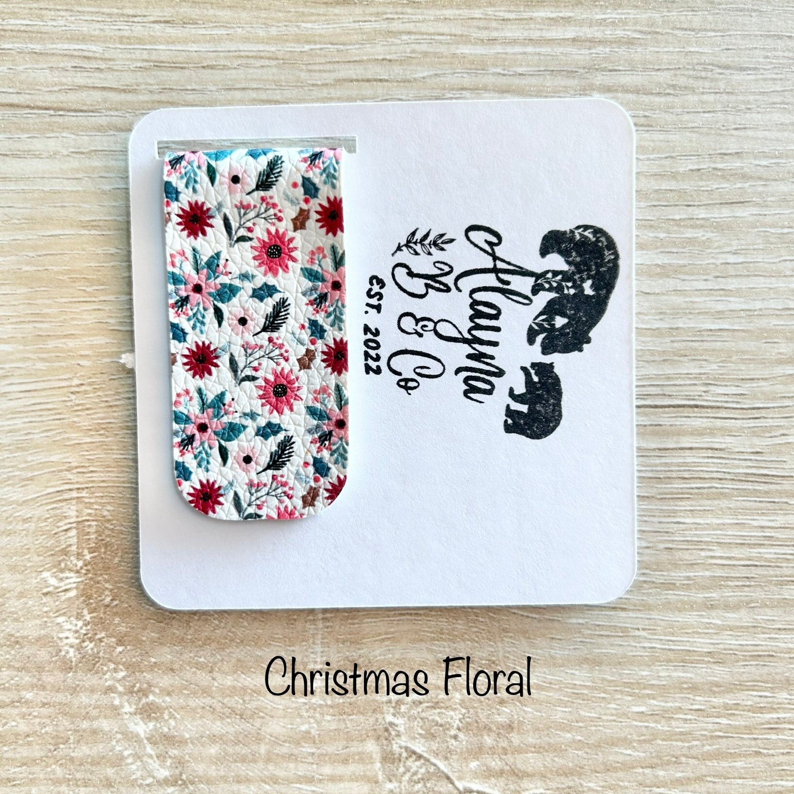 Christmas Magnetic Bookmark | Magnetic | Stocking Gift | Bookish Gift ...