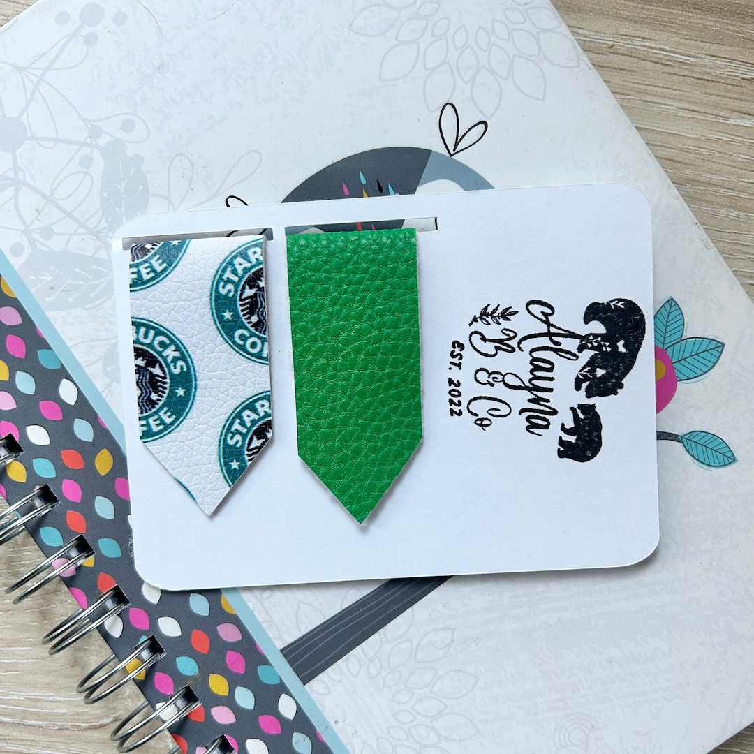 Starbucks Magnetic Bookmark / Starbucks / Coffee Lover / - Etsy
