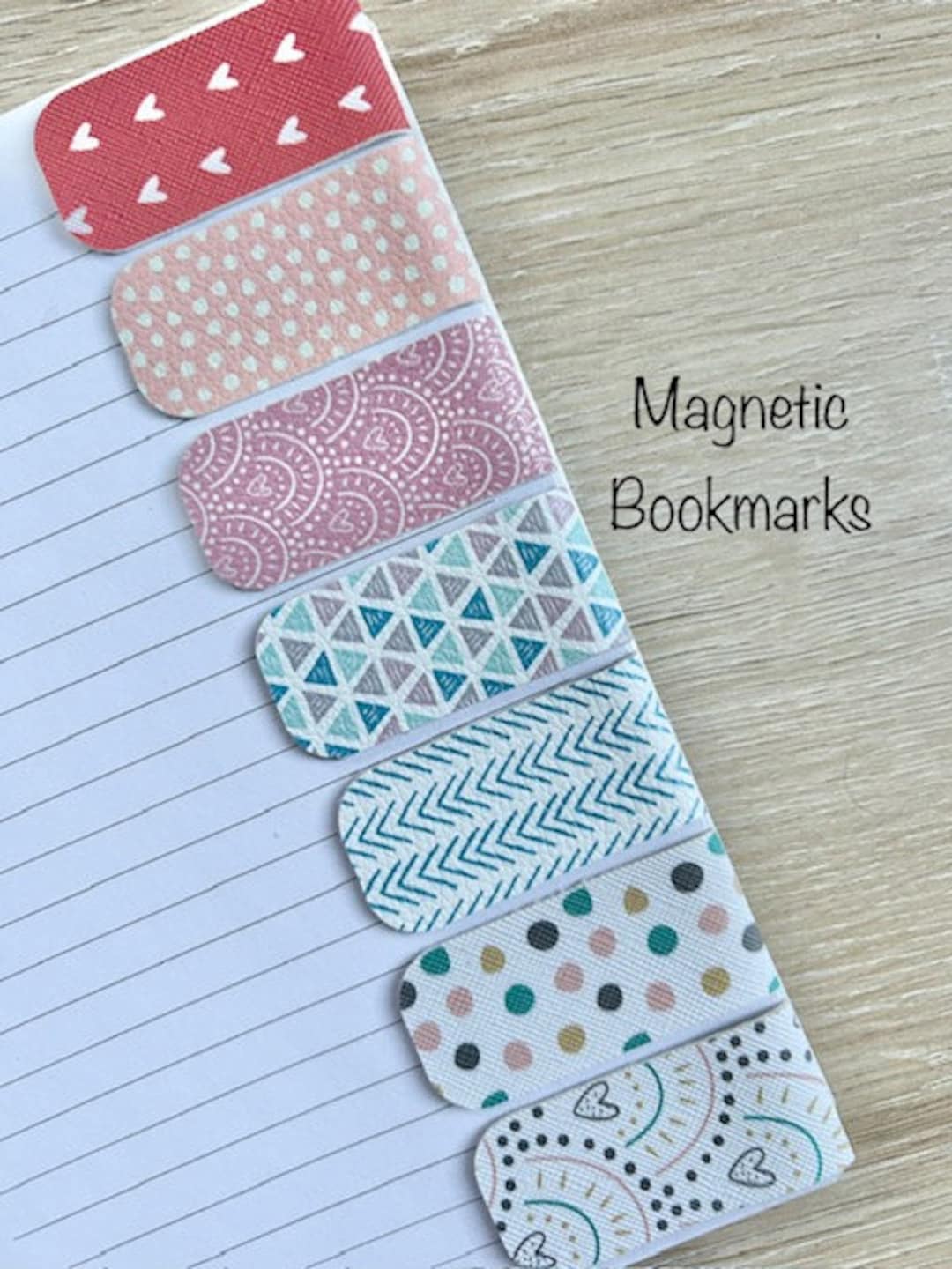 Boho Magnetic Bookmark | Magnetic | Teacher Gift | Bookish Gift | Vegan ...