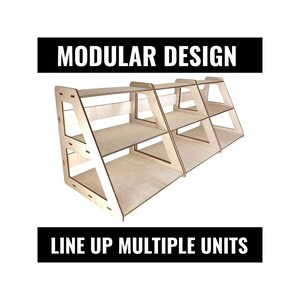 Wooden Portable Retail Table Display Stand Countertop 3 Step - Etsy