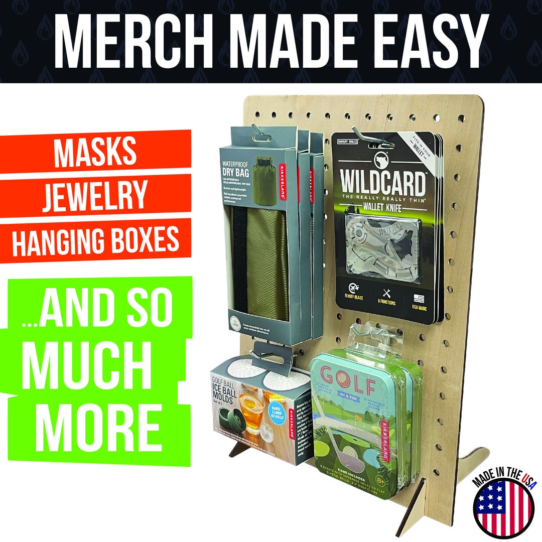 Xl Pegboard Display, Craft Fair Display, Farmers Market Display, Art ...