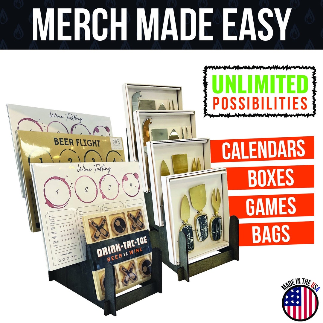 Multi-purpose Wood Display Stand - Showcase Plates, Art Prints, Artwork ...