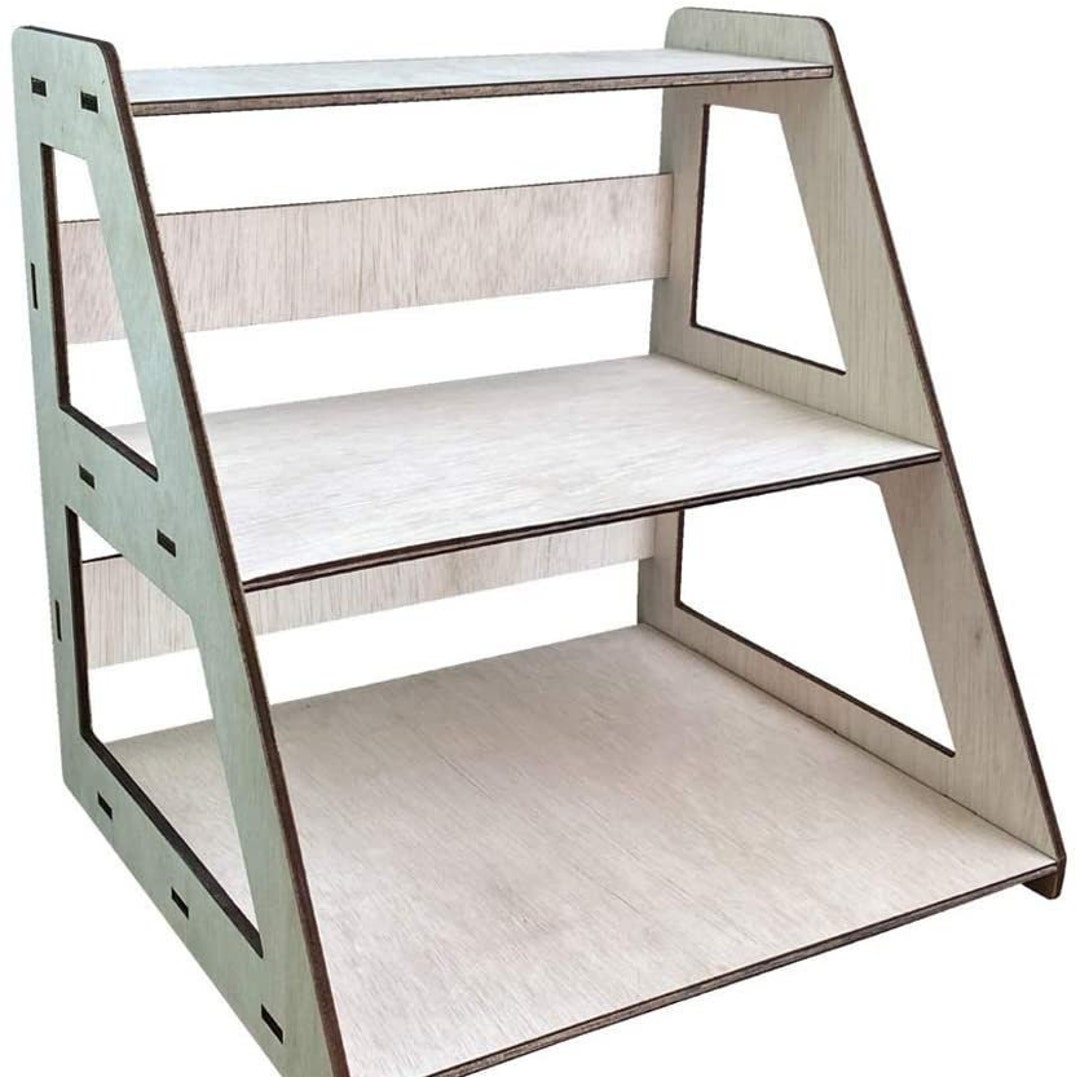 Wooden Portable Retail Table Display Stand Countertop 3 Step - Etsy