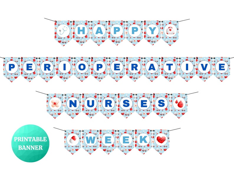 Happy Perioperative Nurses Week Banner | Nurse Appreciation Week ...