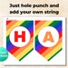 Happy Pride Month Banner | LGBTQ Pride Rainbow PRINTABLE Sign | Love is ...