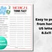 Medical Think Fast | PRINTABLE Medical Game | Doctor Nurse Fun Game ...