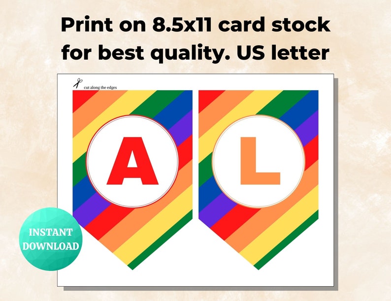 All Are Welcome Pride Banner | Happy Pride Month | LGBTQ Rainbow ...