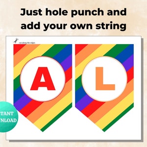 All Are Welcome Pride Banner | Happy Pride Month | LGBTQ Rainbow ...