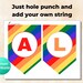 All Are Welcome Pride Banner | Happy Pride Month | LGBTQ Rainbow ...