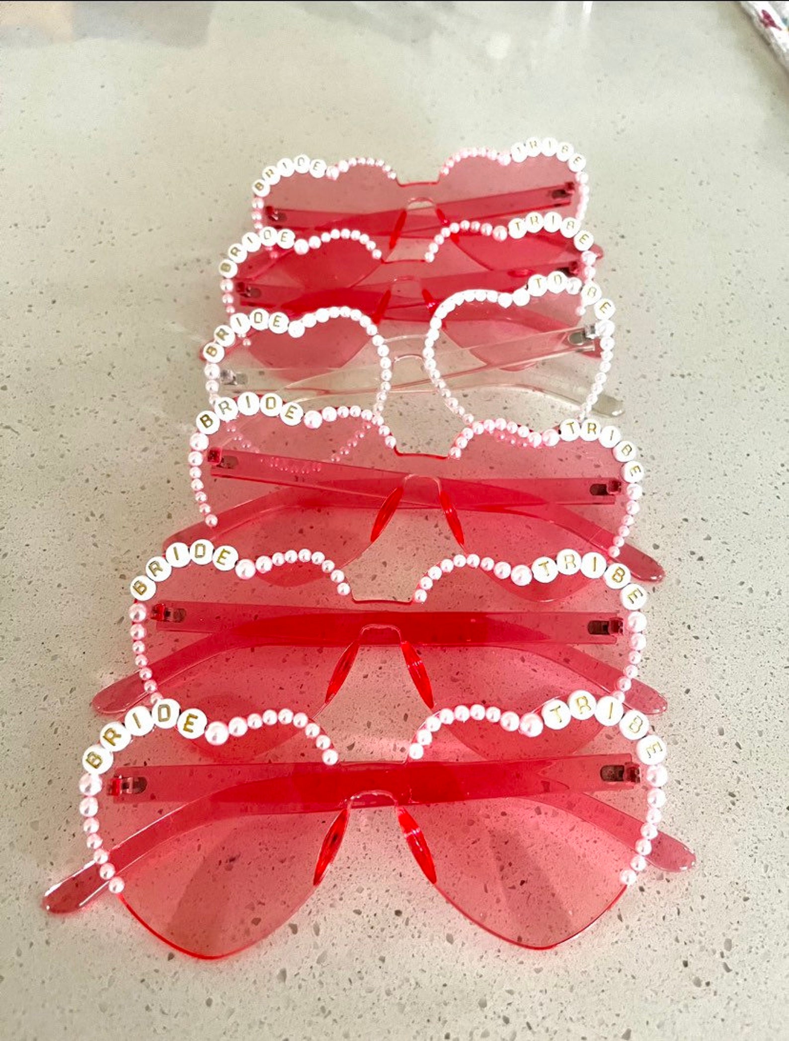Personalized Sunglasses Adult Beaded Sunglasses Handmade Bridal Party ...