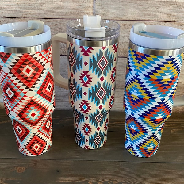 Stanley Cups Aztec Print - Etsy