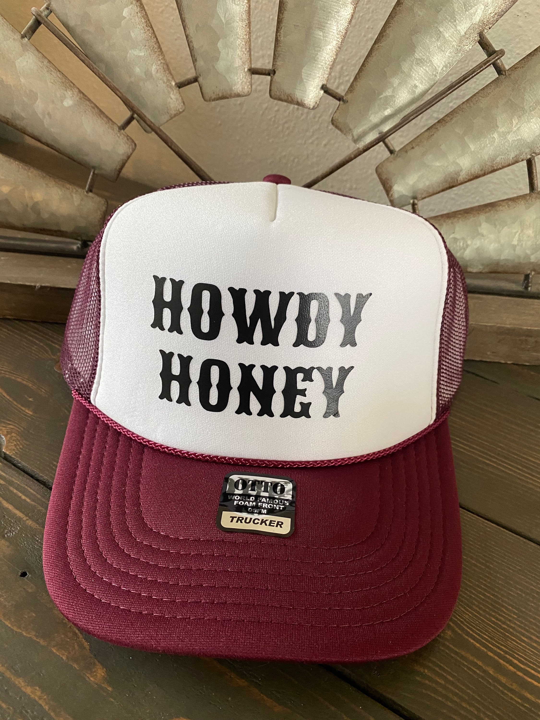 Howdy Honey Hat, Western Trucker Hat, Cowgirl Trucker Hat, Cowboy Hats ...