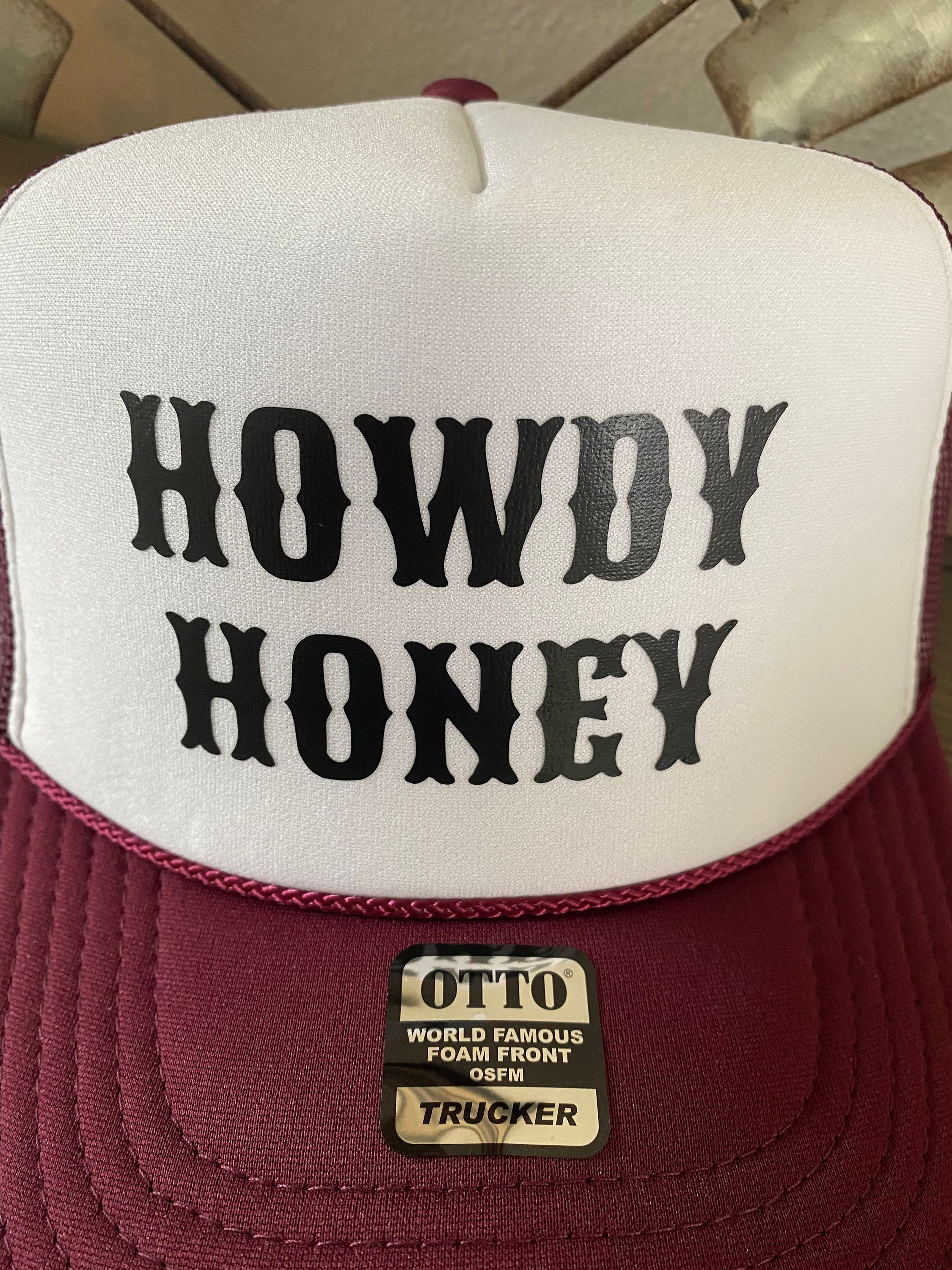 Howdy Honey Hat, Western Trucker Hat, Cowgirl Trucker Hat, Cowboy Hats ...