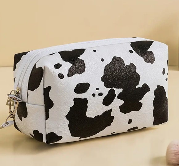Cow Print Makeup Bag, Western Makeup Bag, Cow Print Gifts, Makeup Bags ...