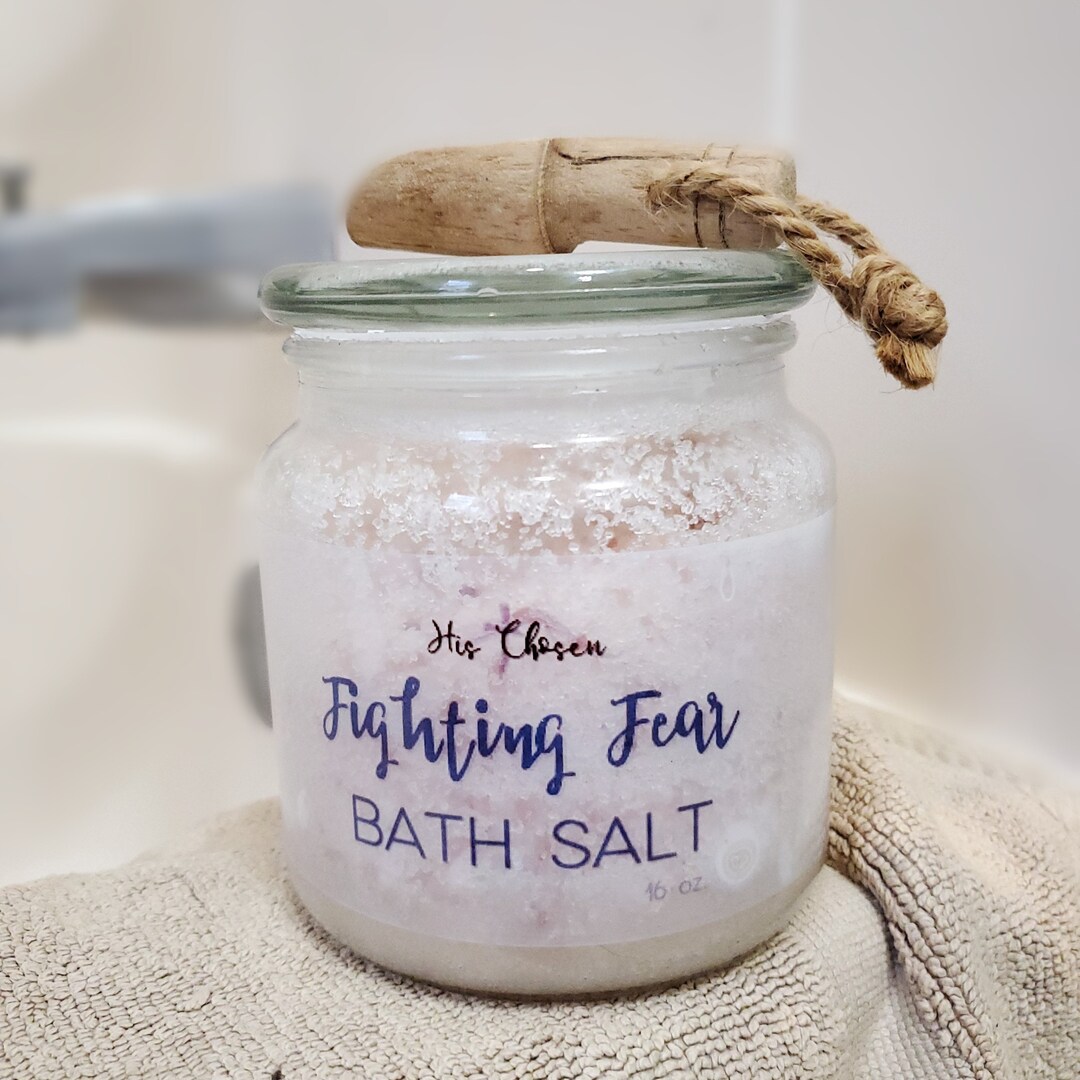 Bath Salt, Fighting Fear, Anti Anxiety, Stress Relief, Trauma Care ...