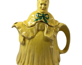 Antique Lady Teapot - Etsy
