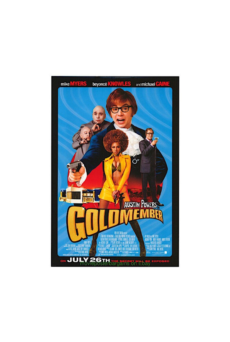 3 Vintage Austin Powers Exclusively Authorized Print Posters for a ...