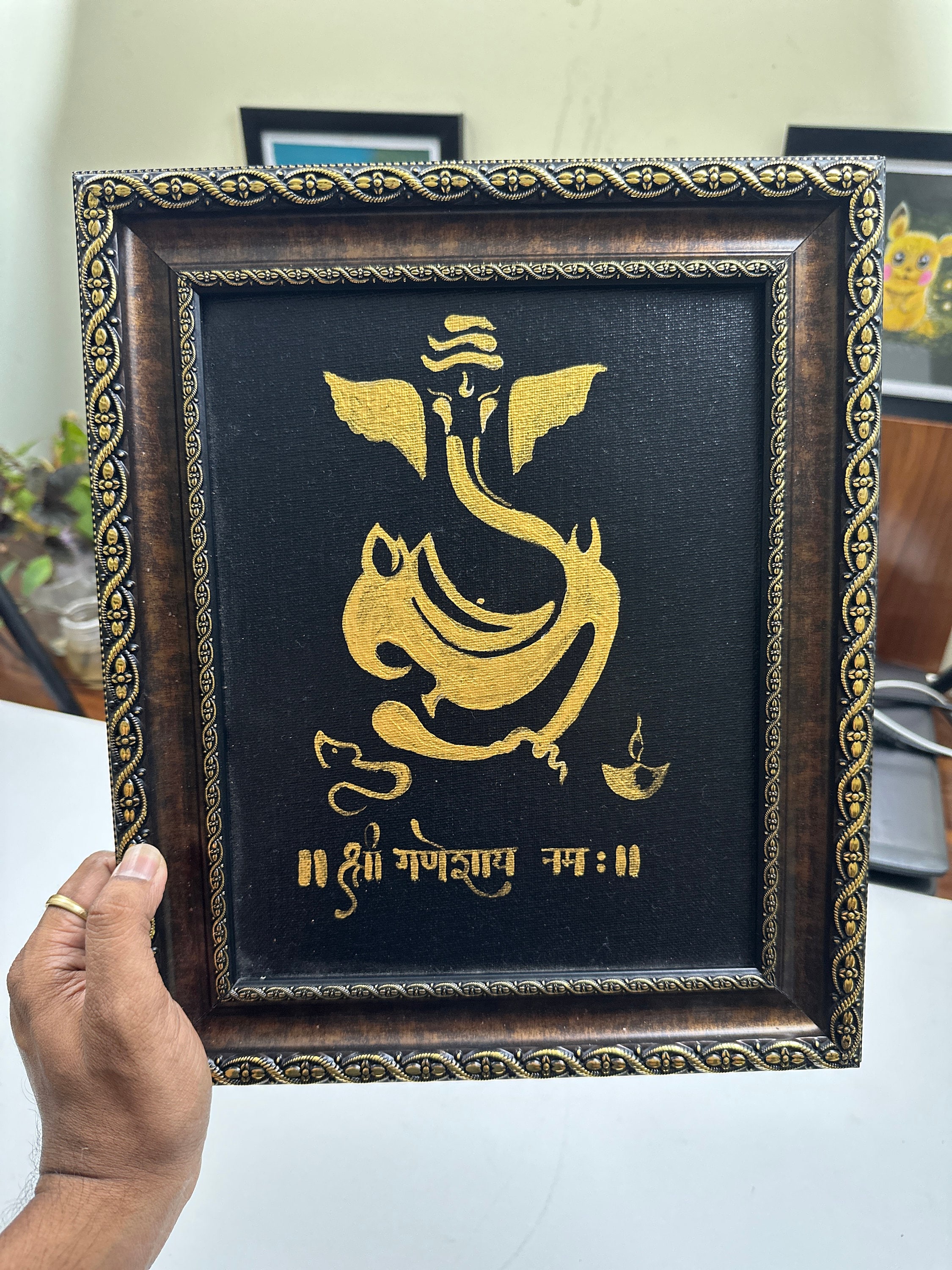 Ganesh Ji Painting Lord Ganesh Painting Original Painting - Etsy