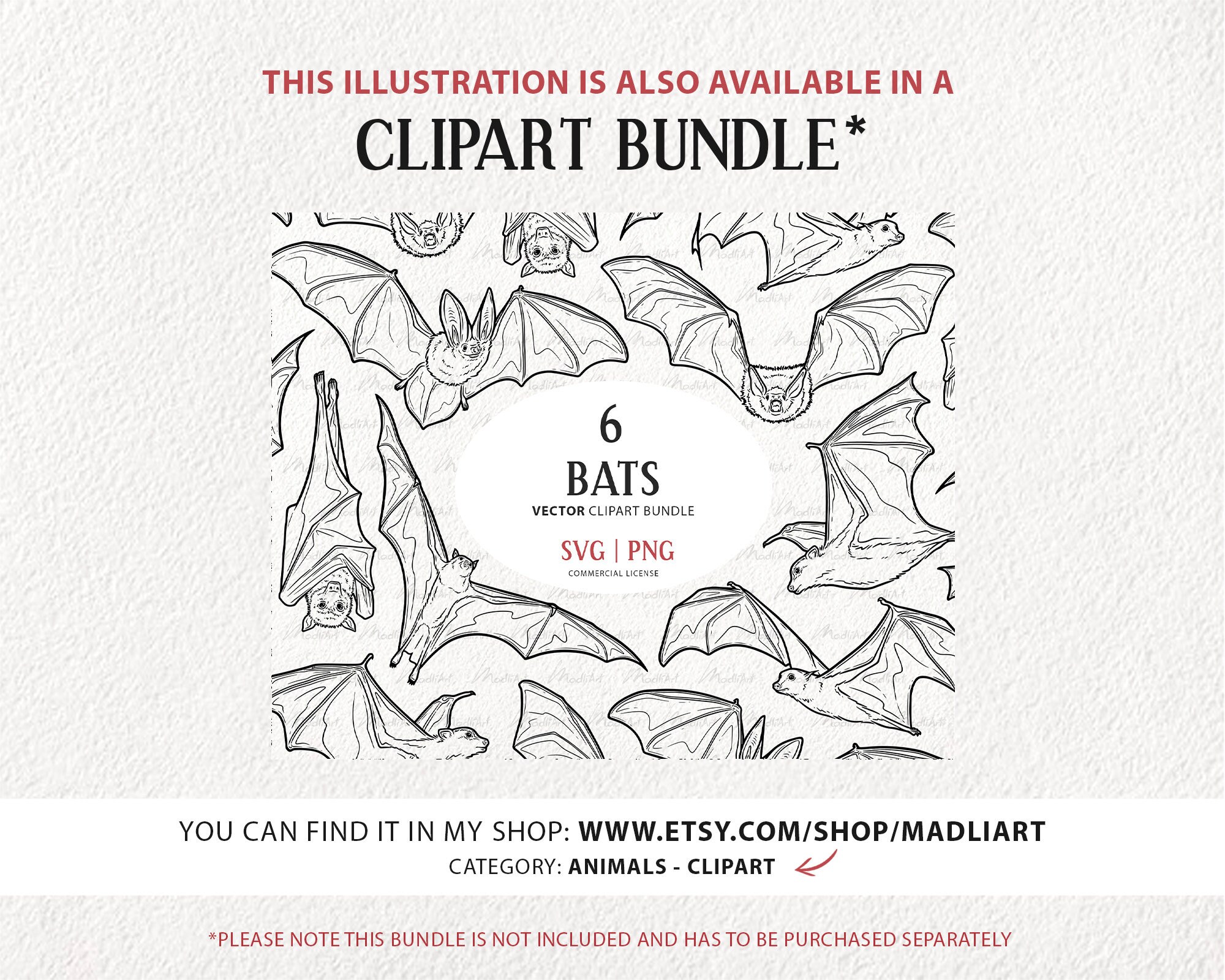 Long-eared Bat SVG Clipart. Hanging Bats Vector Art. Flying - Etsy