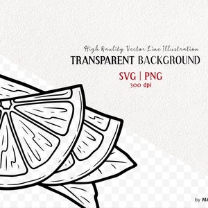 Lemon SVG Clipart. Vector Lemon. Lemon Tree Fruits. Citrus Slice Clipart. Lemonade Line ...