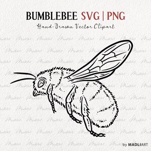 Bee SVG Clipart. Bumblebee Svg Outline Stamp. Honey Bee Vector Line Art ...