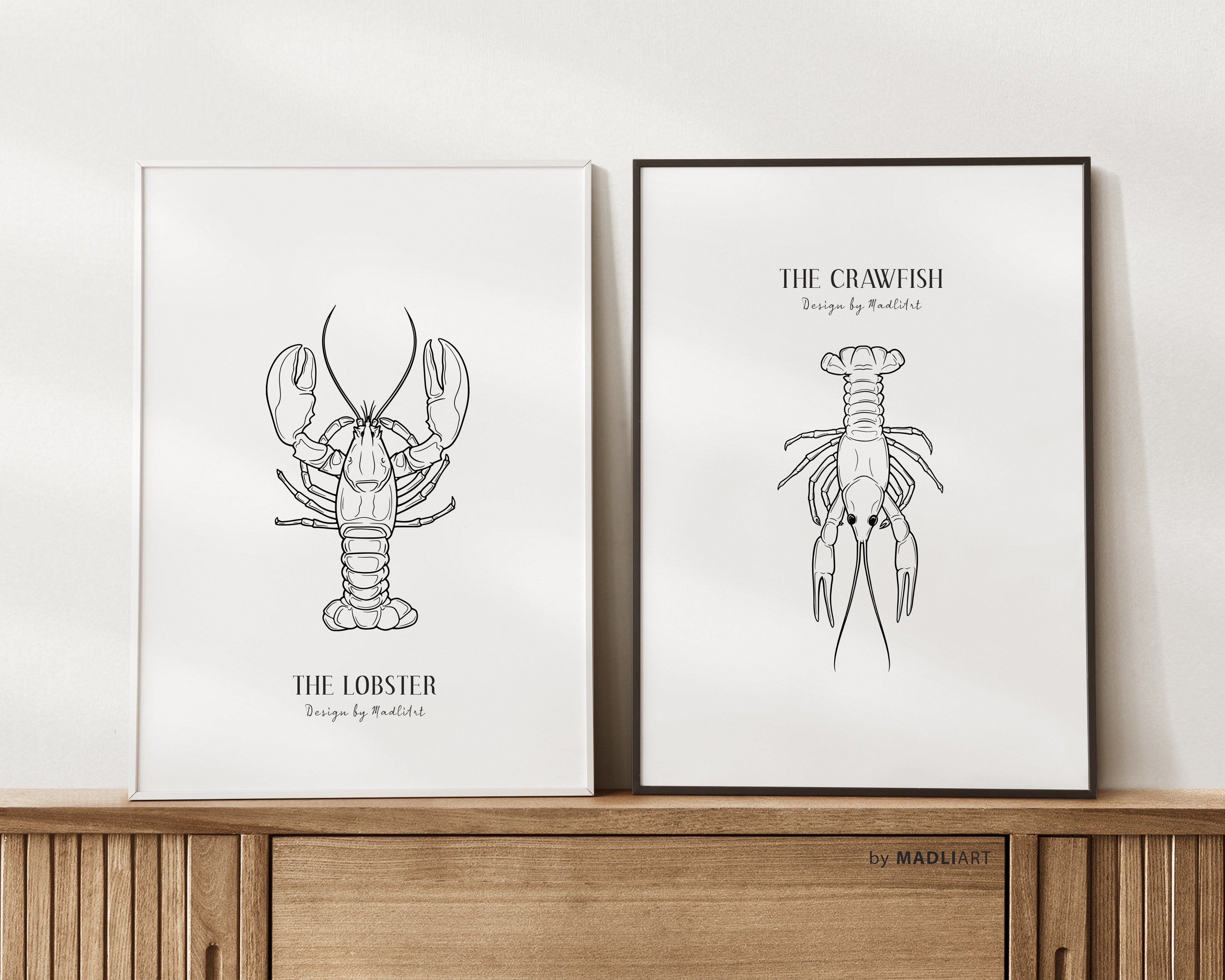 Hard Shell Sea Creatures Clipart Bundle. Marine Animals Vector - Etsy