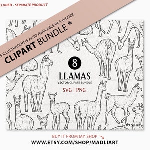 Llama SVG Clipart. Alpaca SVG Line Drawing. Llama Vector Drawing. Llama ...