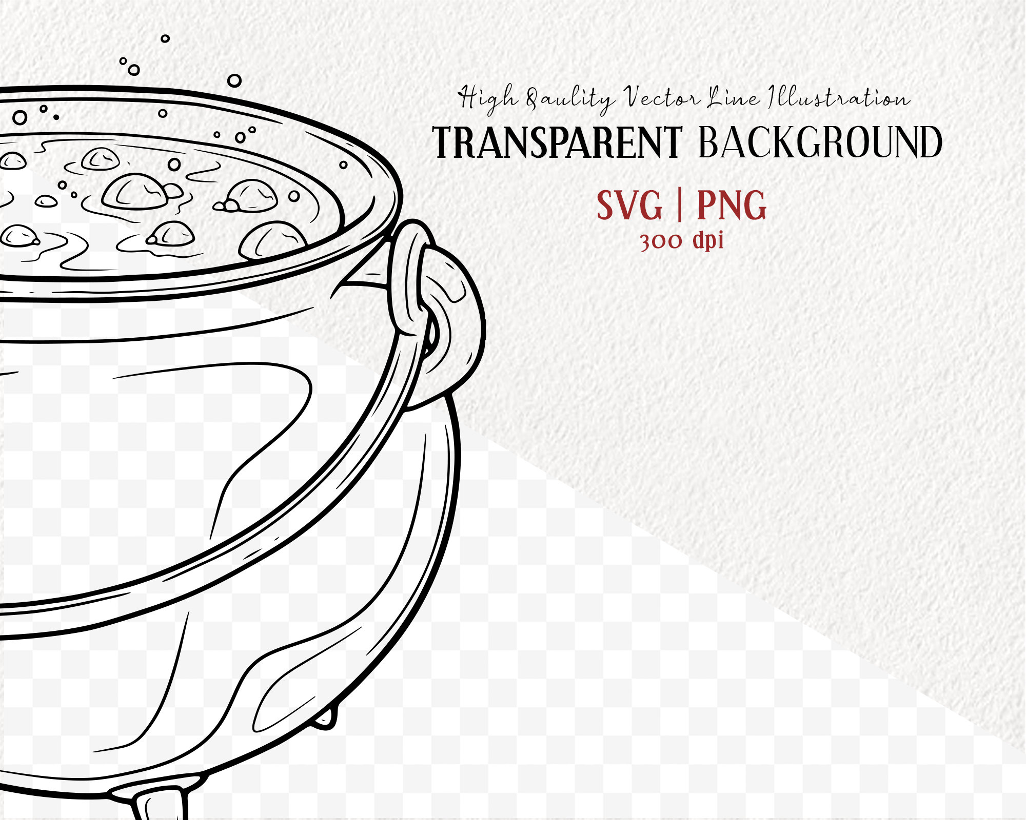 Witch Cauldron SVG Clipart. Witches Brew Vector Art. Wizard - Etsy UK