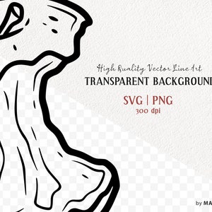 Apple Core SVG Clipart. Apple Vector Line Art. Apple Plant Fruit ...