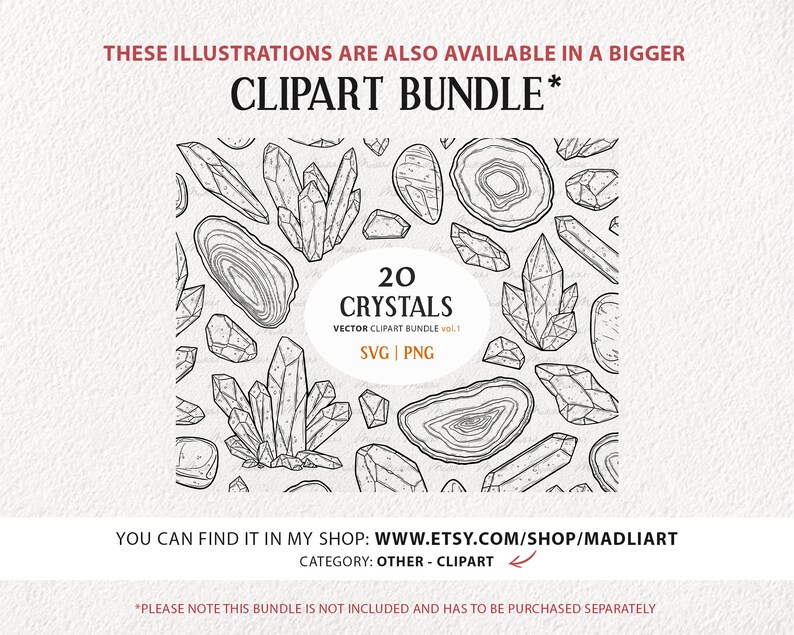 3 Geode Vector Clipart Set. Celestial Gemstone SVG Outline. - Etsy